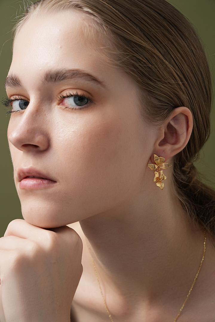 Daffodil Stud Earrings – Artsory