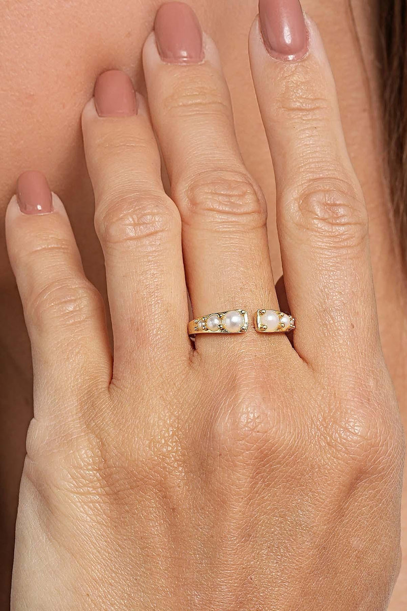 Verona Opulent Pearl Ring – Artsory