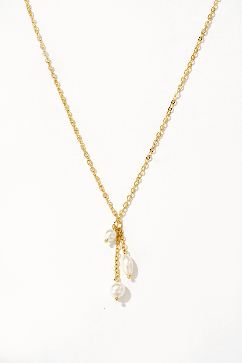 Jennifer Pearl Drop Necklace – Artsory
